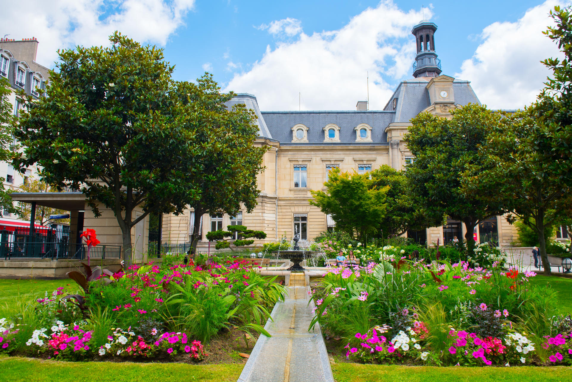 Les jardins de l'Hôtel de Ville - Ville de Clichy